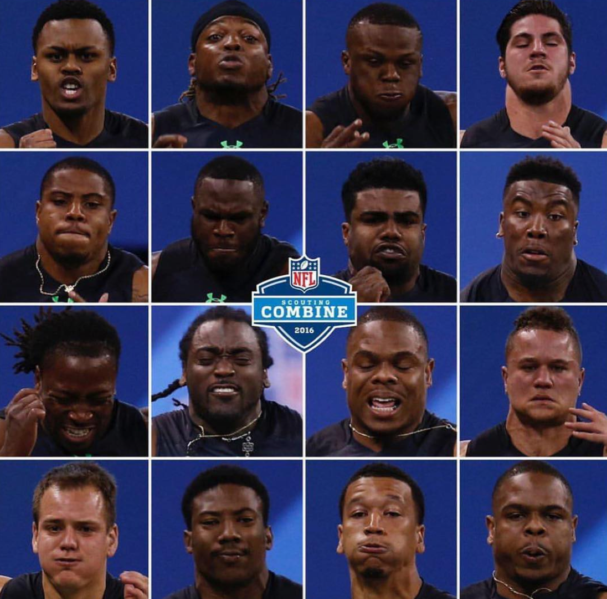 The Many "I'm About To Cum" Faces from #NFLCombine | inside jamari fox